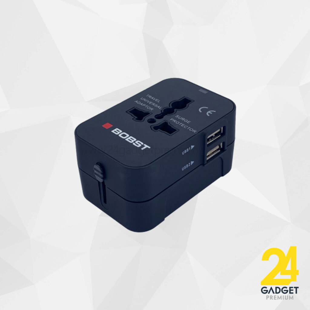 WorldTravelAdapter ปลั๊กUniversalAdapter พร้อมสกรีนโลโก้